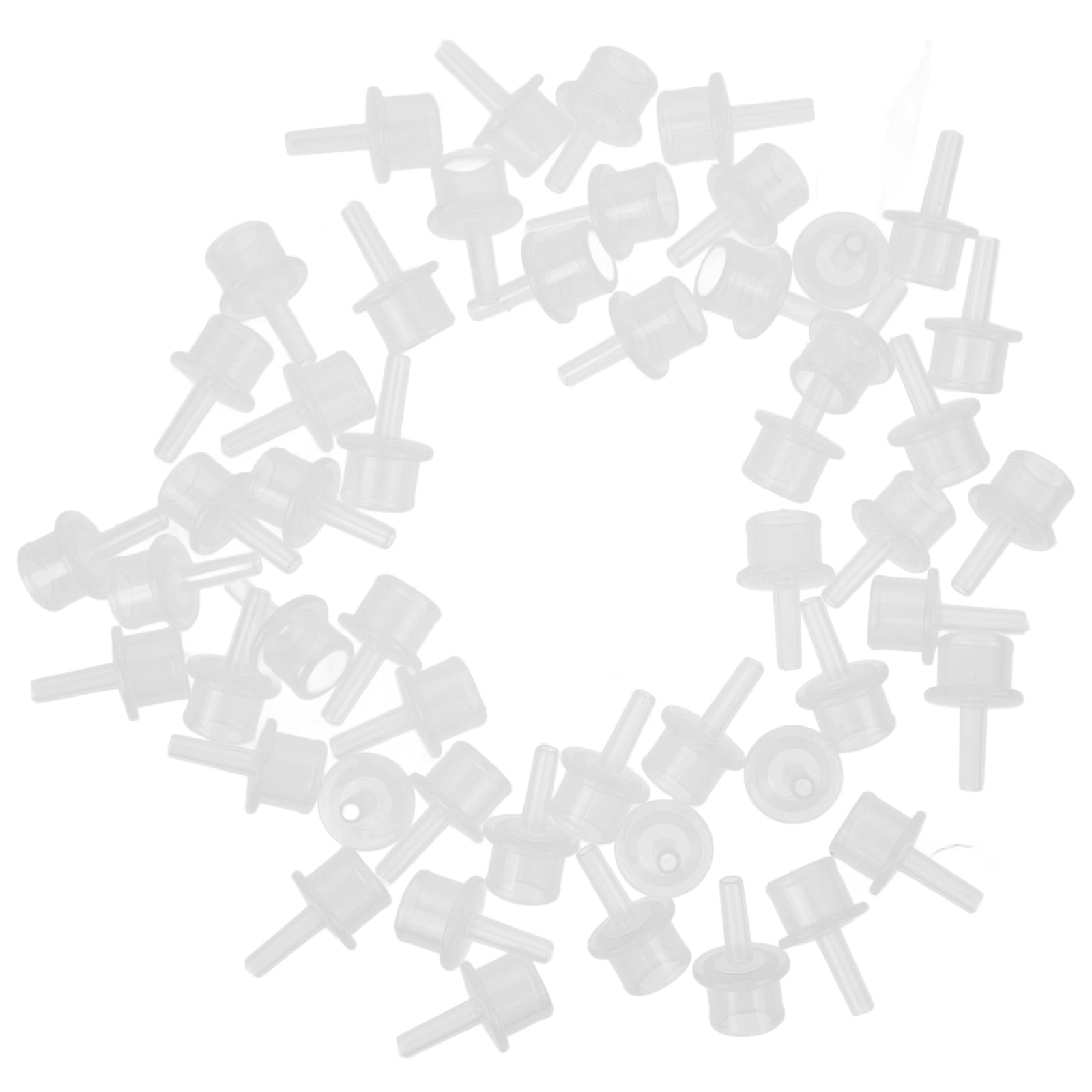 OUNONA 50pcs Baby Bottle And Straw Connector Straw Hose Connector With ...