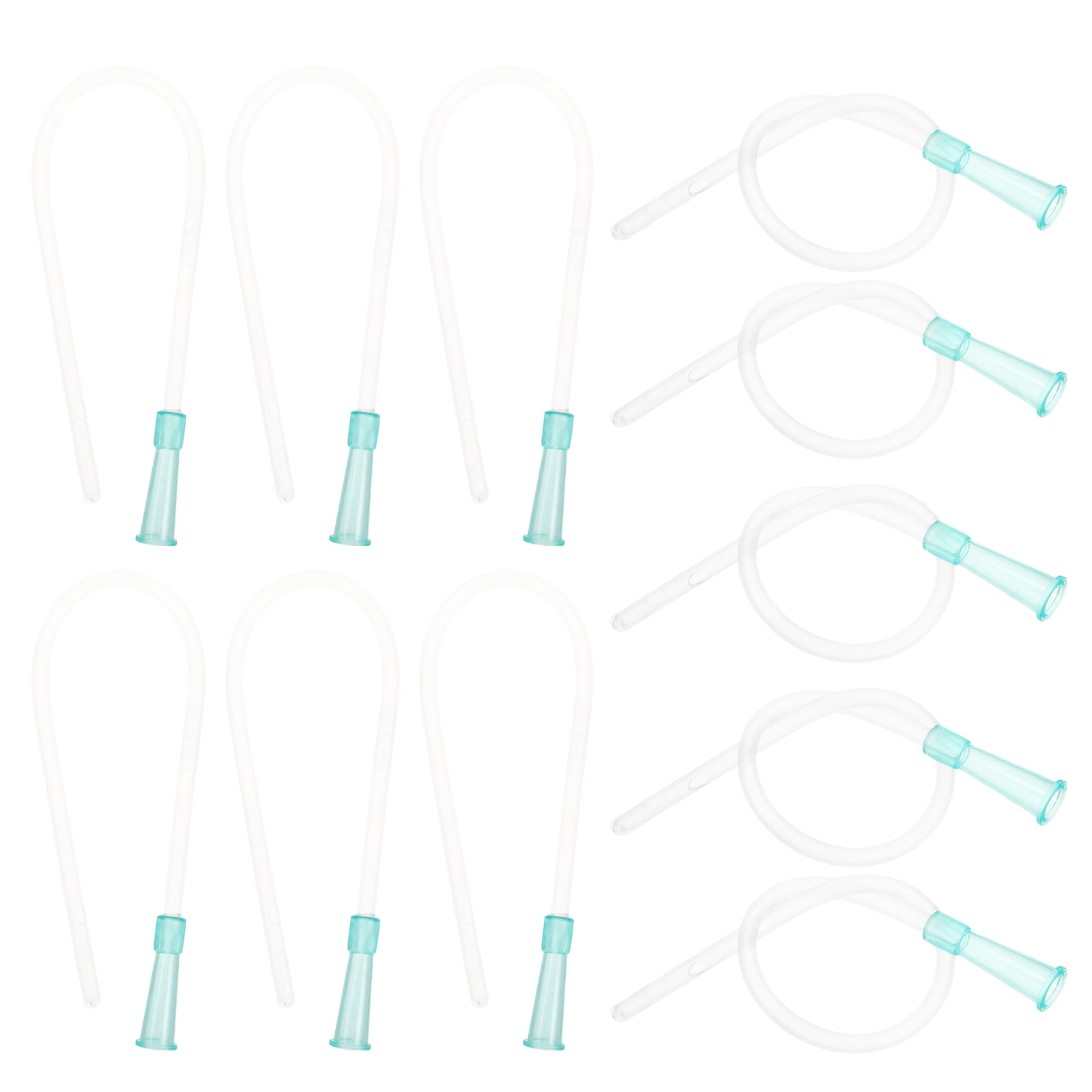 OUNONA 50pcs Disposable Tubes Replacement Clear Pvc Tubing With ...