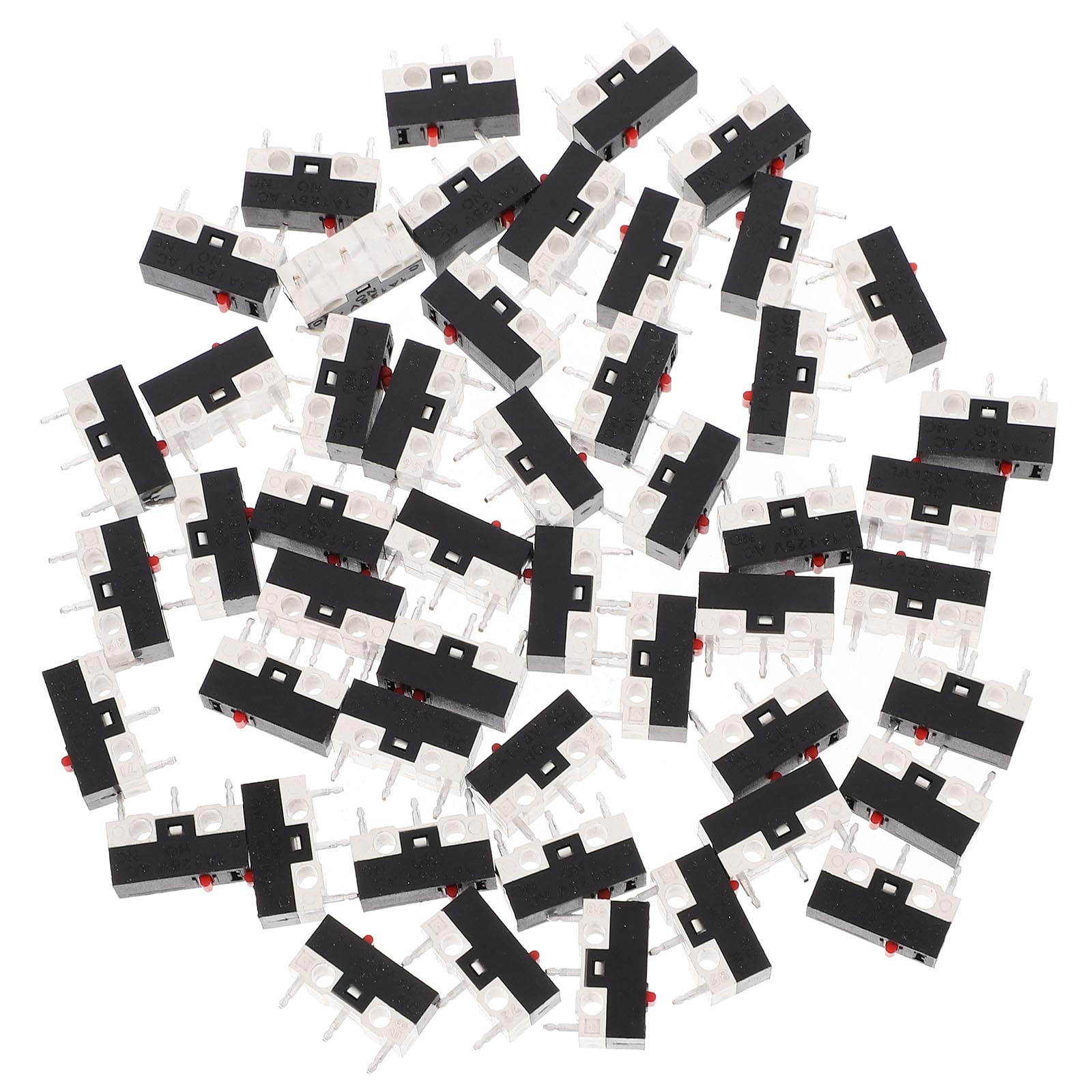 OUNONA 50pcs Micro Limit Switches Micro Switch Replacement Appliance ...