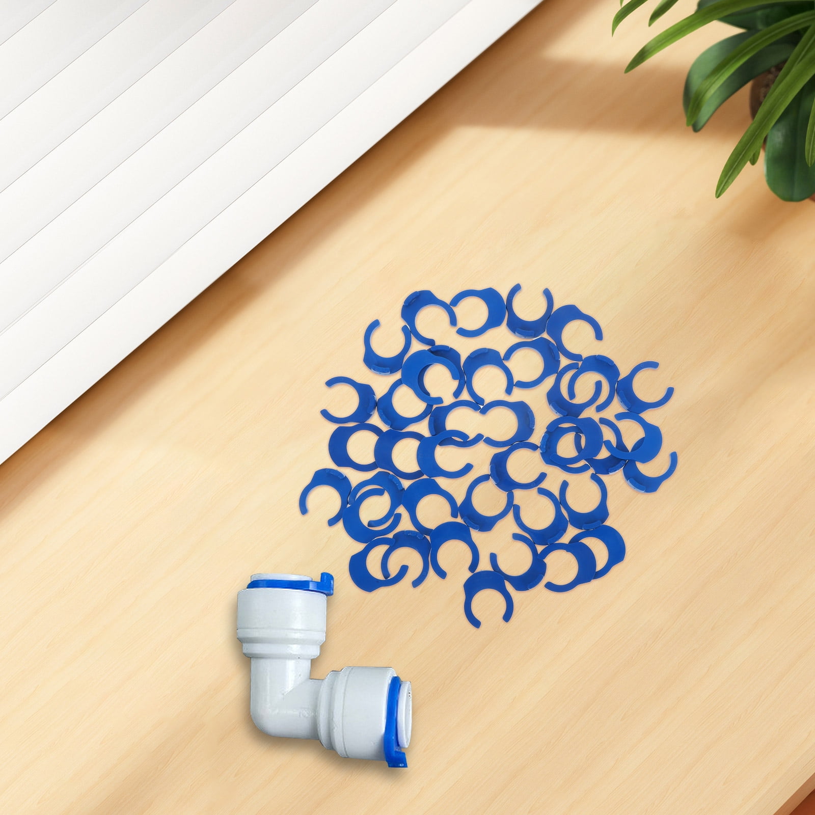 OUNONA 50pcs Practical Locking Clips Reverse Osmosis Water Filters Pipe ...