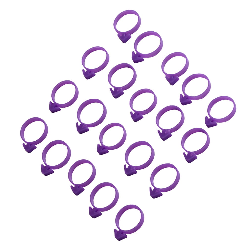 OUNONA 50Pcs Silicone Bands for Cake Bag Sealing to Hold Icing Bags ...