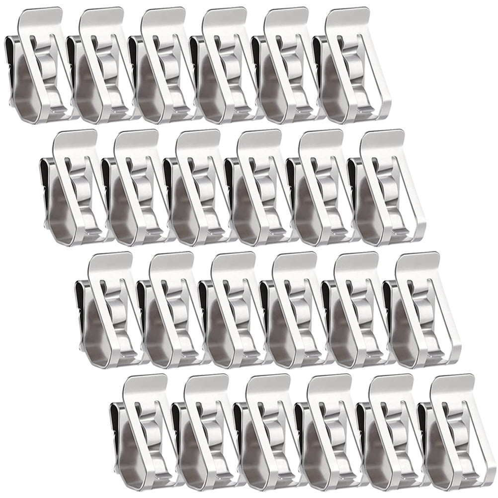 OUNONA 50pcs Solar Panel Cable Clips Wire Clamps Anti-rust Photovoltaic ...