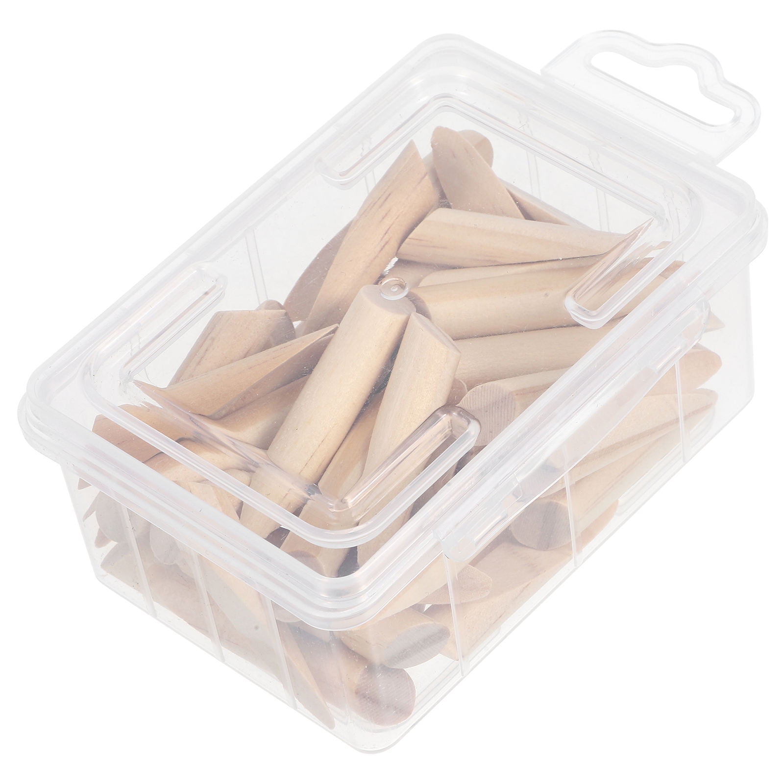 OUNONA 50pcs Solid Wood Pocket Hole Plugs Wood Plugs for Pocket Hole ...