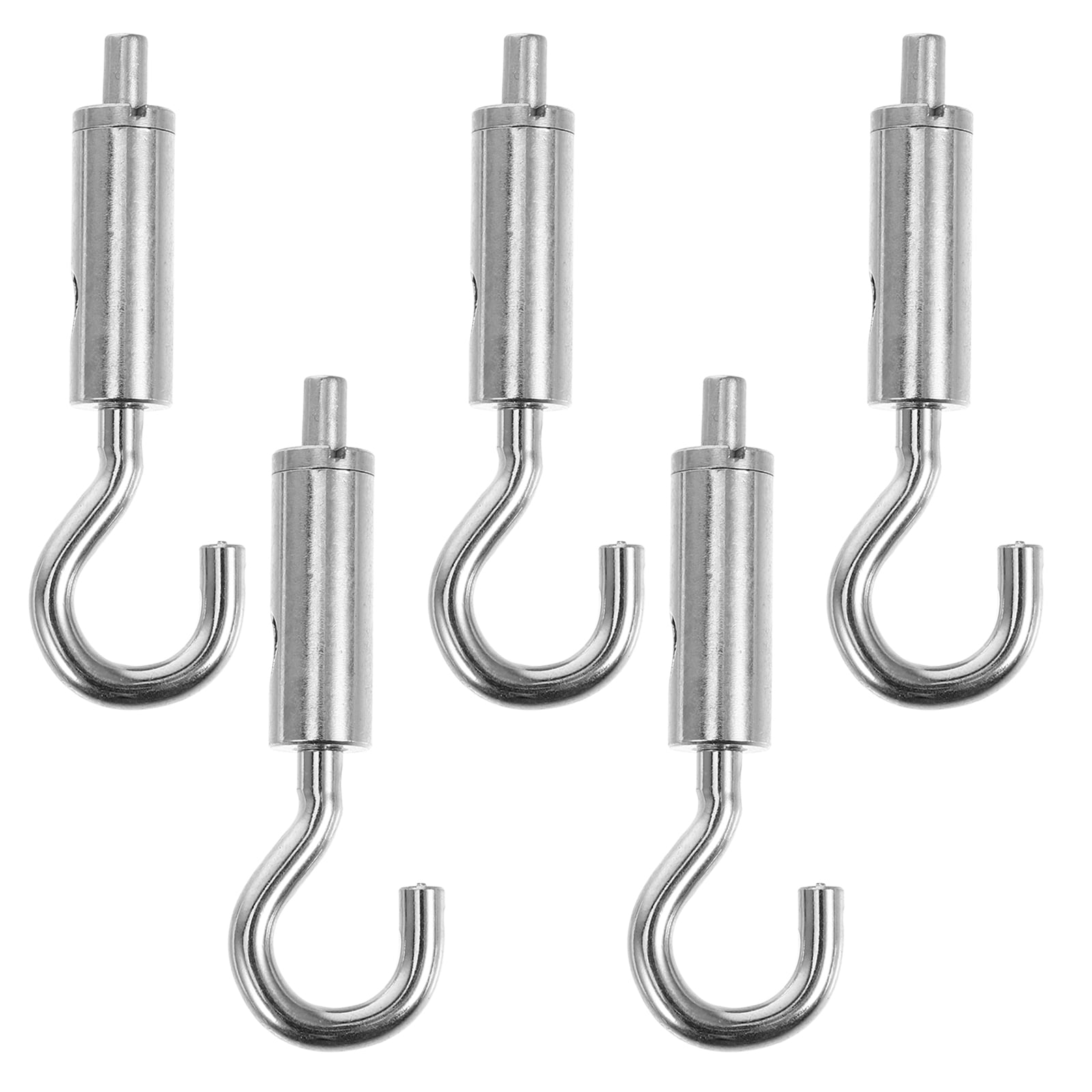OUNONA 5PCS Brass Hook And Eye Turnbuckle Adjustable Wire Rope ...