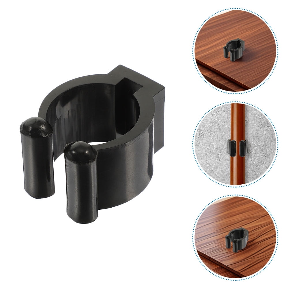 OUNONA 5PCS Pool Stick Holder Plastic Pool Cue Holder Clips Fishing Rod ...