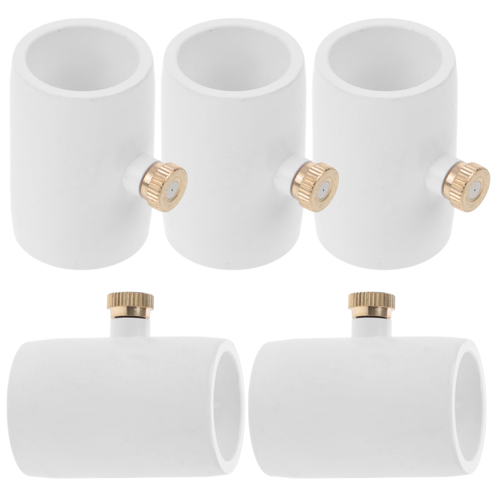 OUNONA 5Pcs Mister Nozzle Replacement 1/2" PVC Misting Nozzle Outdoor ...