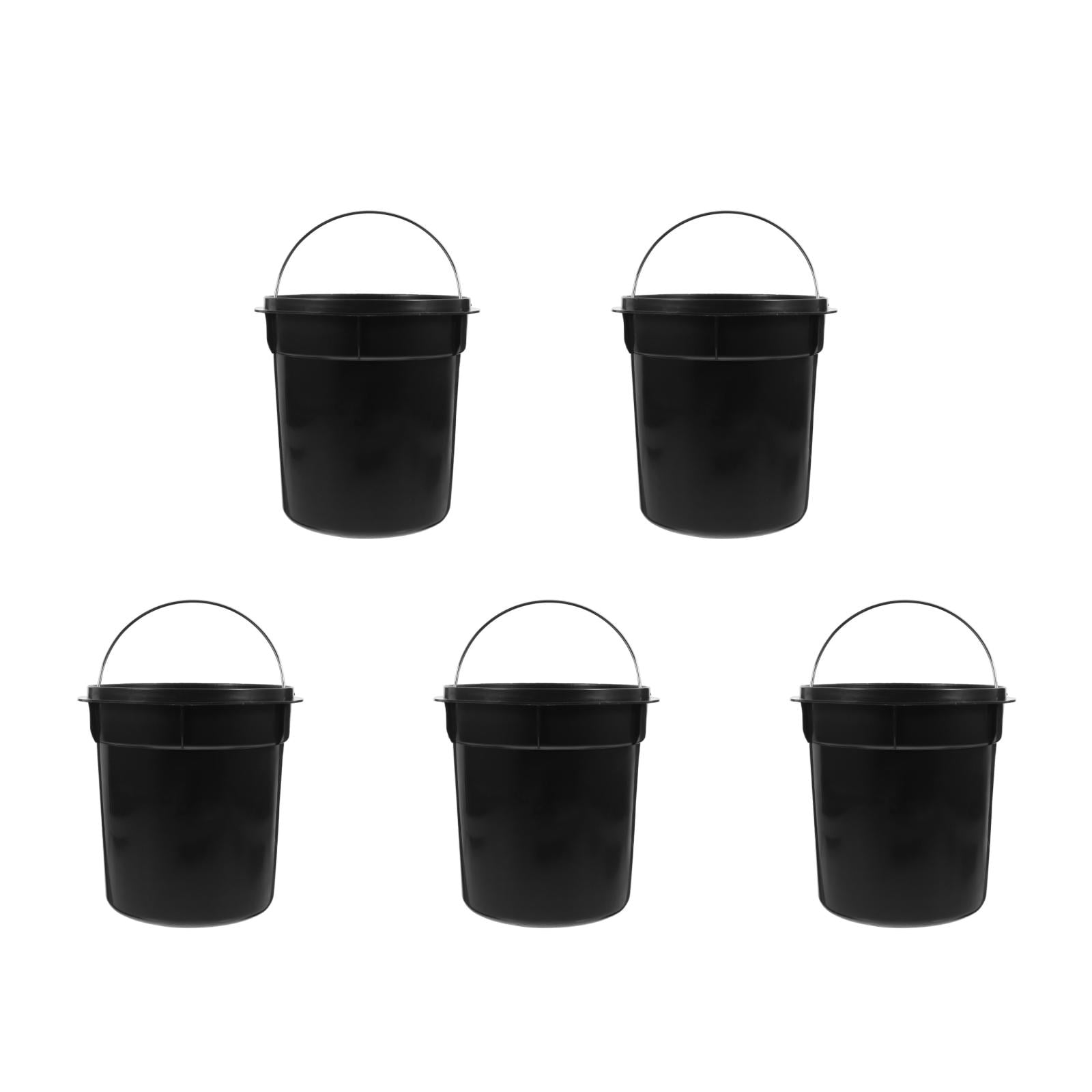 OUNONA 5pcs Bucket Reusable Liners For Trash Can Round Trashcan ...