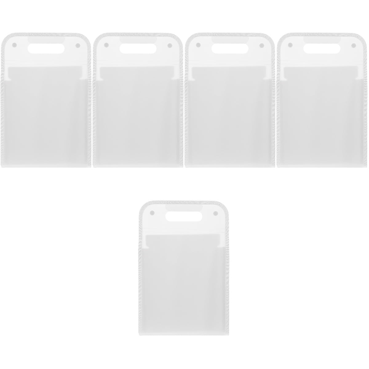 OUNONA 5pcs Expandable Accordion Folder Standing File Folder Receipt ...