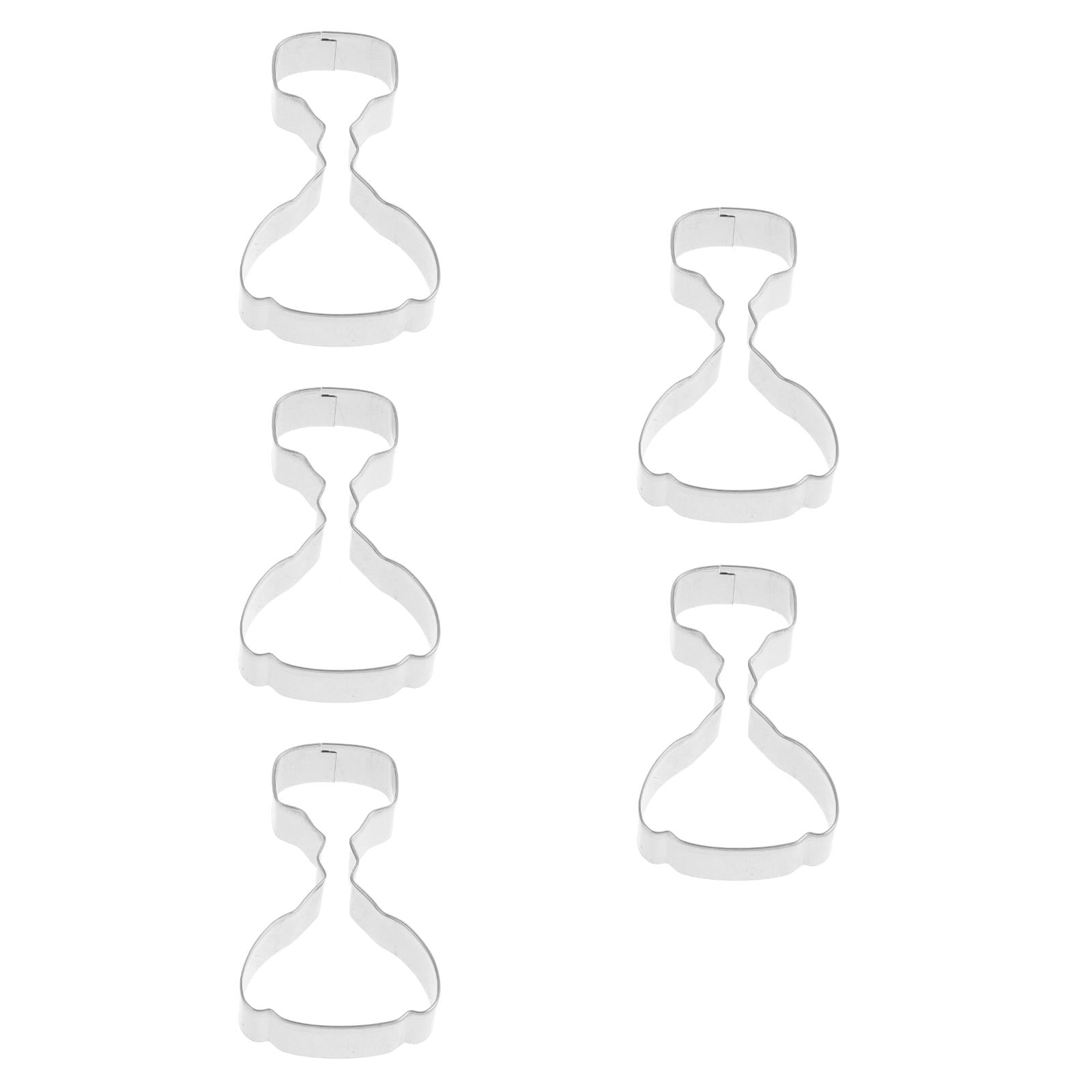 OUNONA 5pcs Metal Trophy Cookie Cutter Football Cookie Cutter Stainless ...