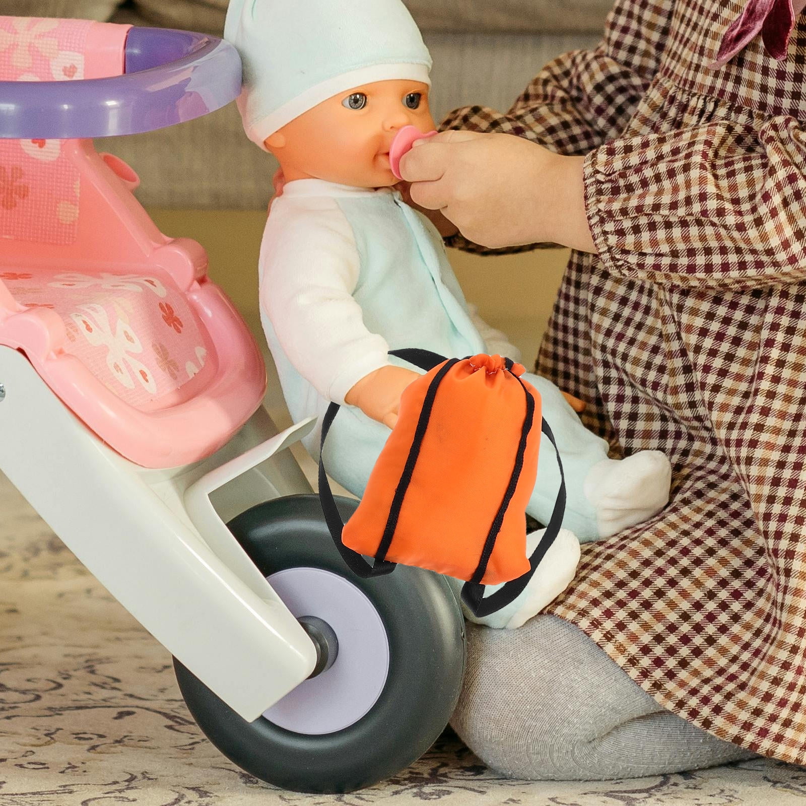 OUNONA 5pcs Mini Doll Backpack Toy Accessories Bag for Kids Birthday ...