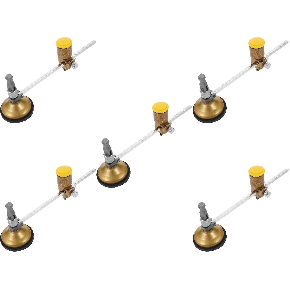OUNONA 5pcs Round Compasses Glass Cutter Adjustable Glass Circle ...
