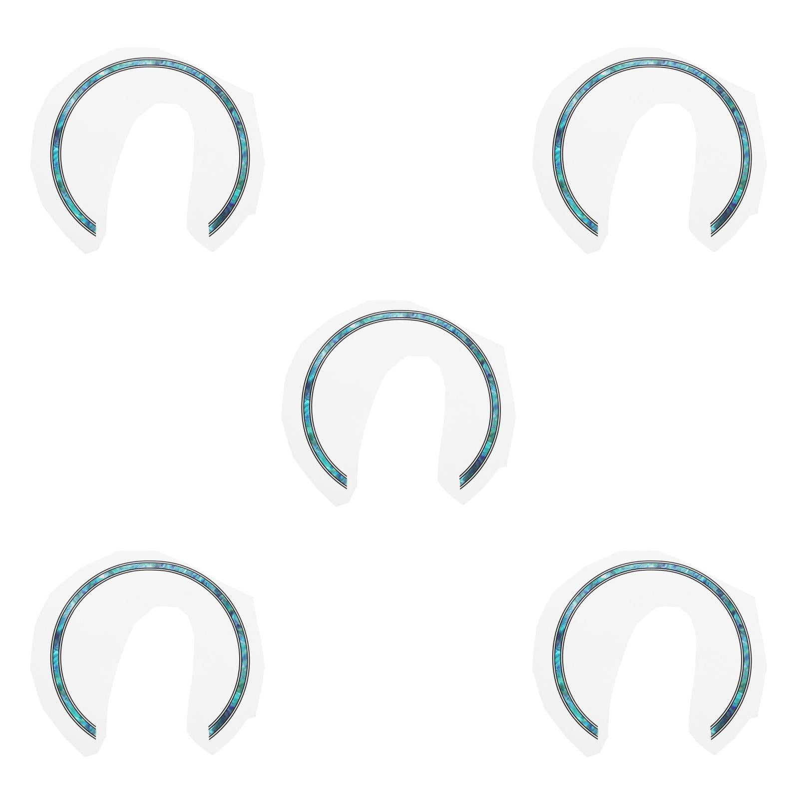 OUNONA 5pcs Sound Hole Stickers Self- Adhesive Inlaid Acoustic Guitar ...