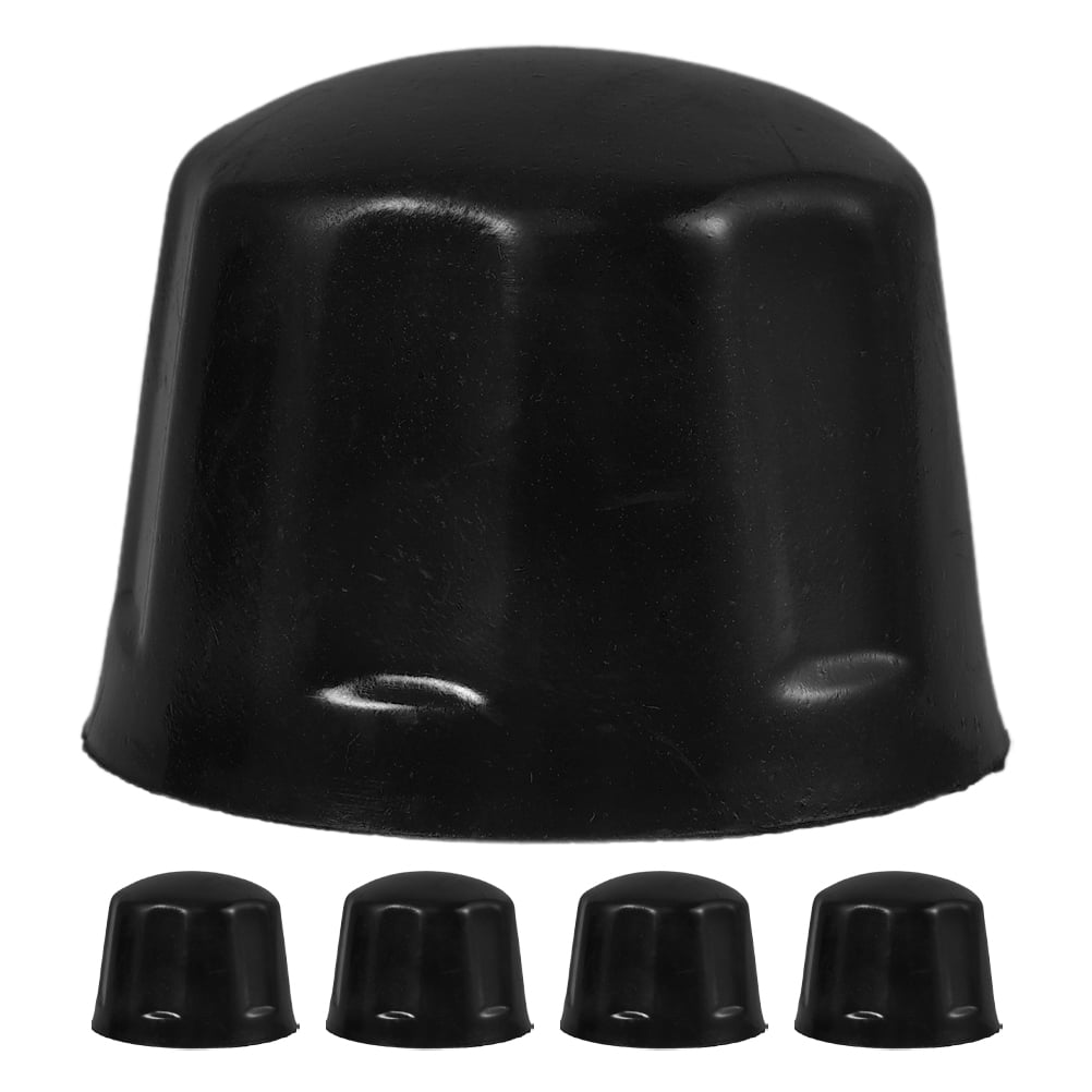 OUNONA 5pcs Trailer Wheel Cap Rubber Rims Cover Caps Rubber Grease ...