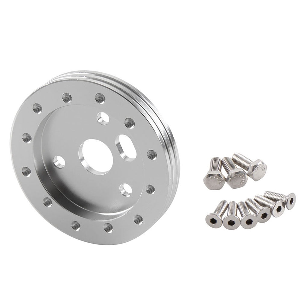 OUNONA 6 Hole Steering Wheel Pad Conversion Kit Aluminum Adapter ...