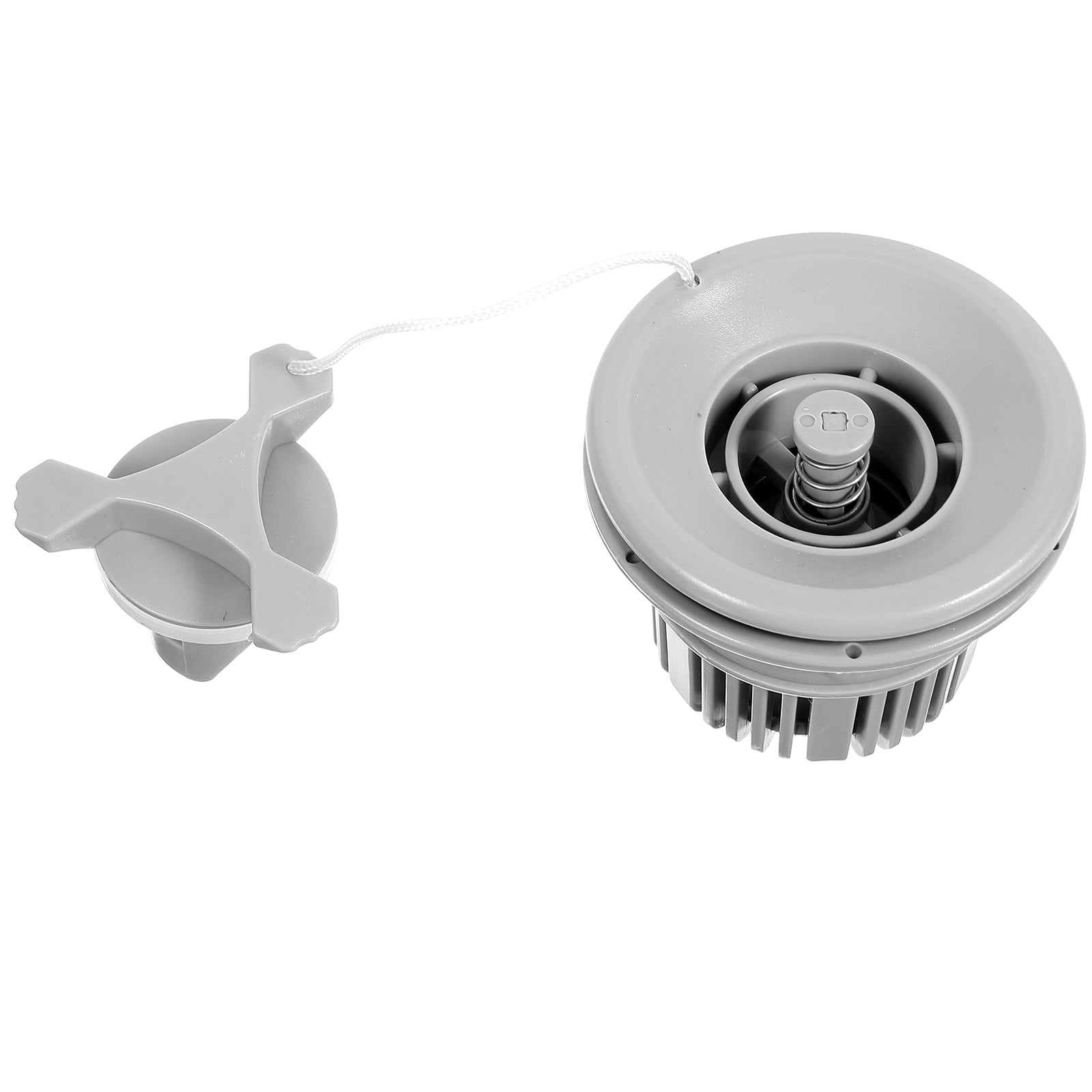 OUNONA 6 Holes Pool Inflatables Canoe Air Adapter Boat Valve - Walmart.com