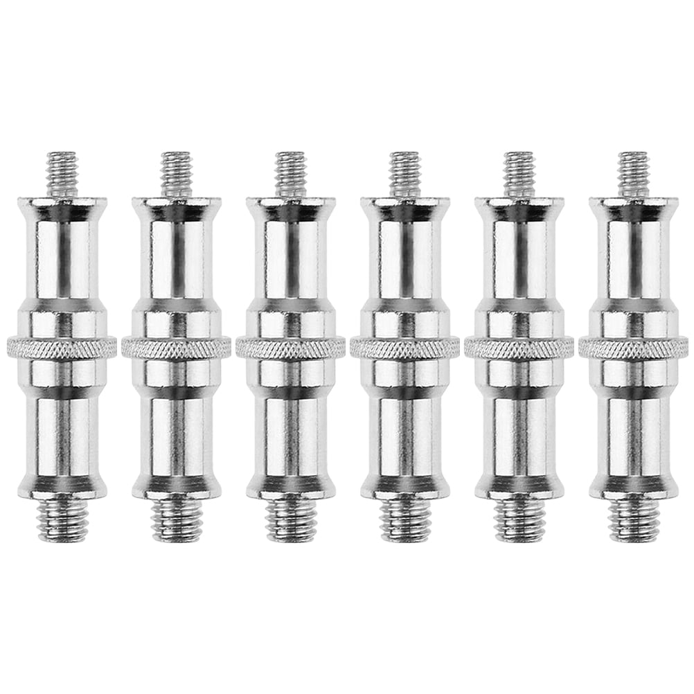 OUNONA 6 Pcs 1/4 to 3/8 Converter Threaded Screw Adapter Spigot with ...