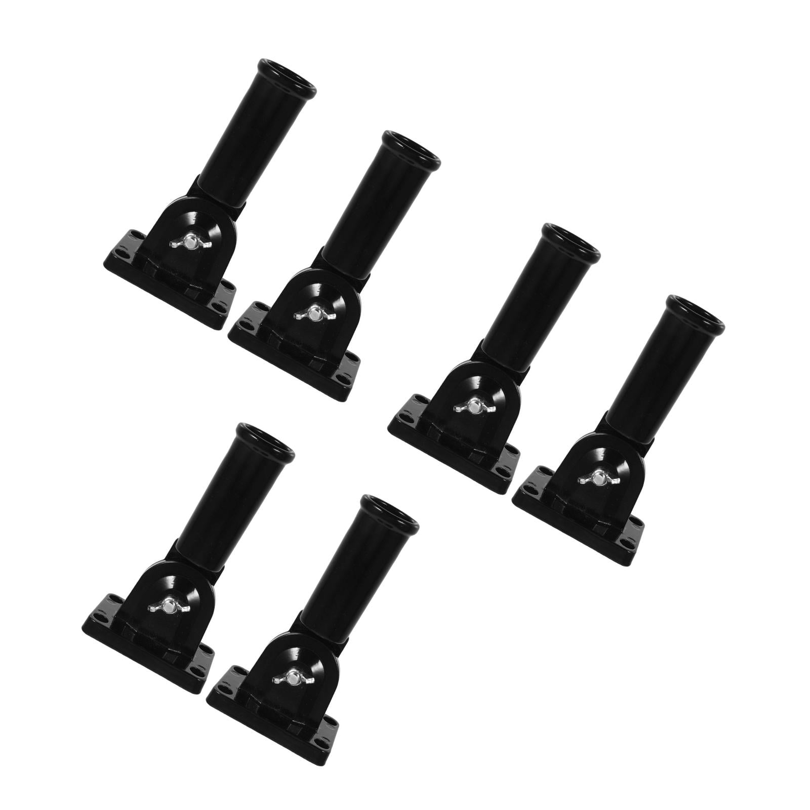 OUNONA 6 Pcs Adjustable Flag Pole Holder Bracket for Wall Heavy Duty ...