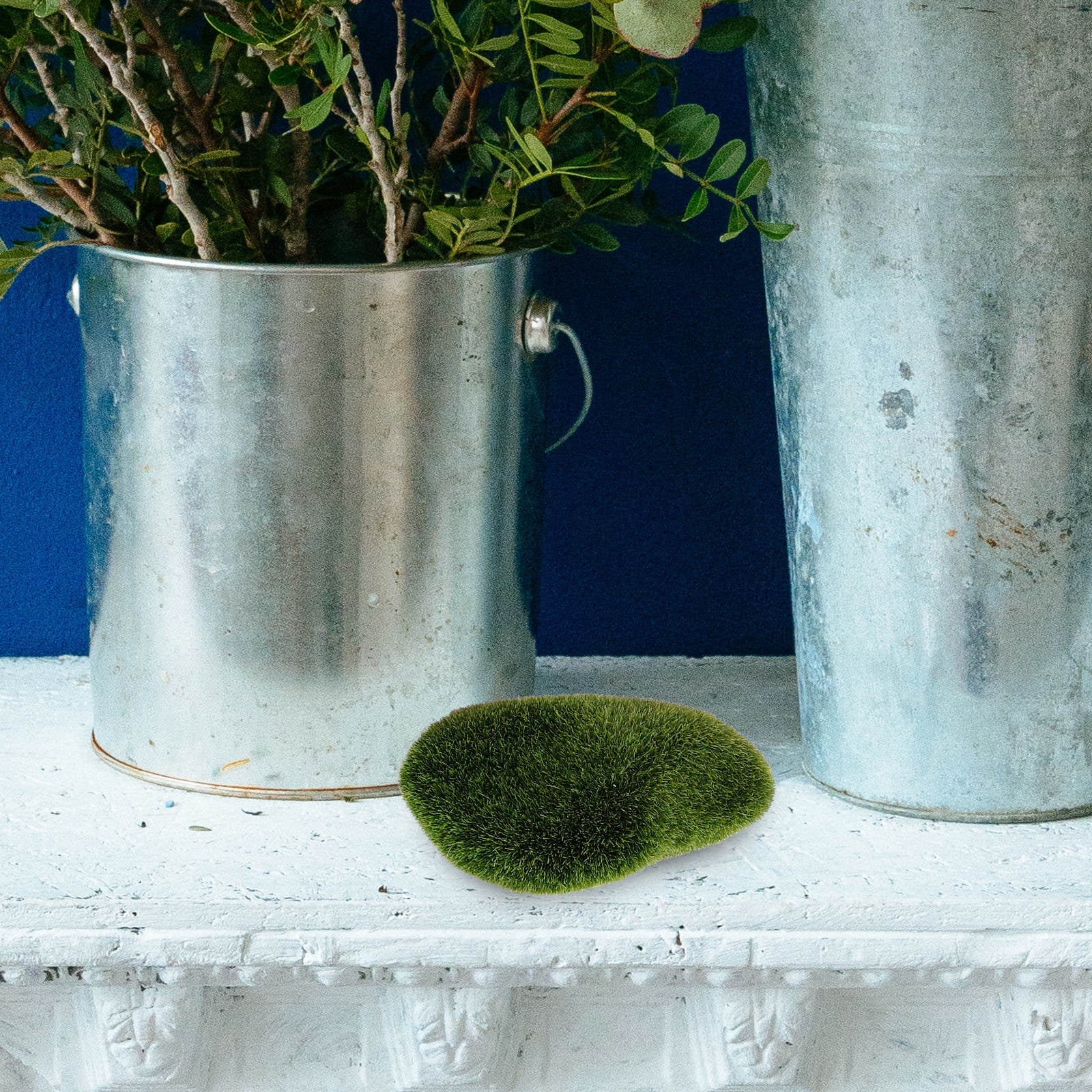 NUOLUX Fake Moss Rock Dark Arrangement 6Pcs 4.72X3.54X2.36in - Walmart.com