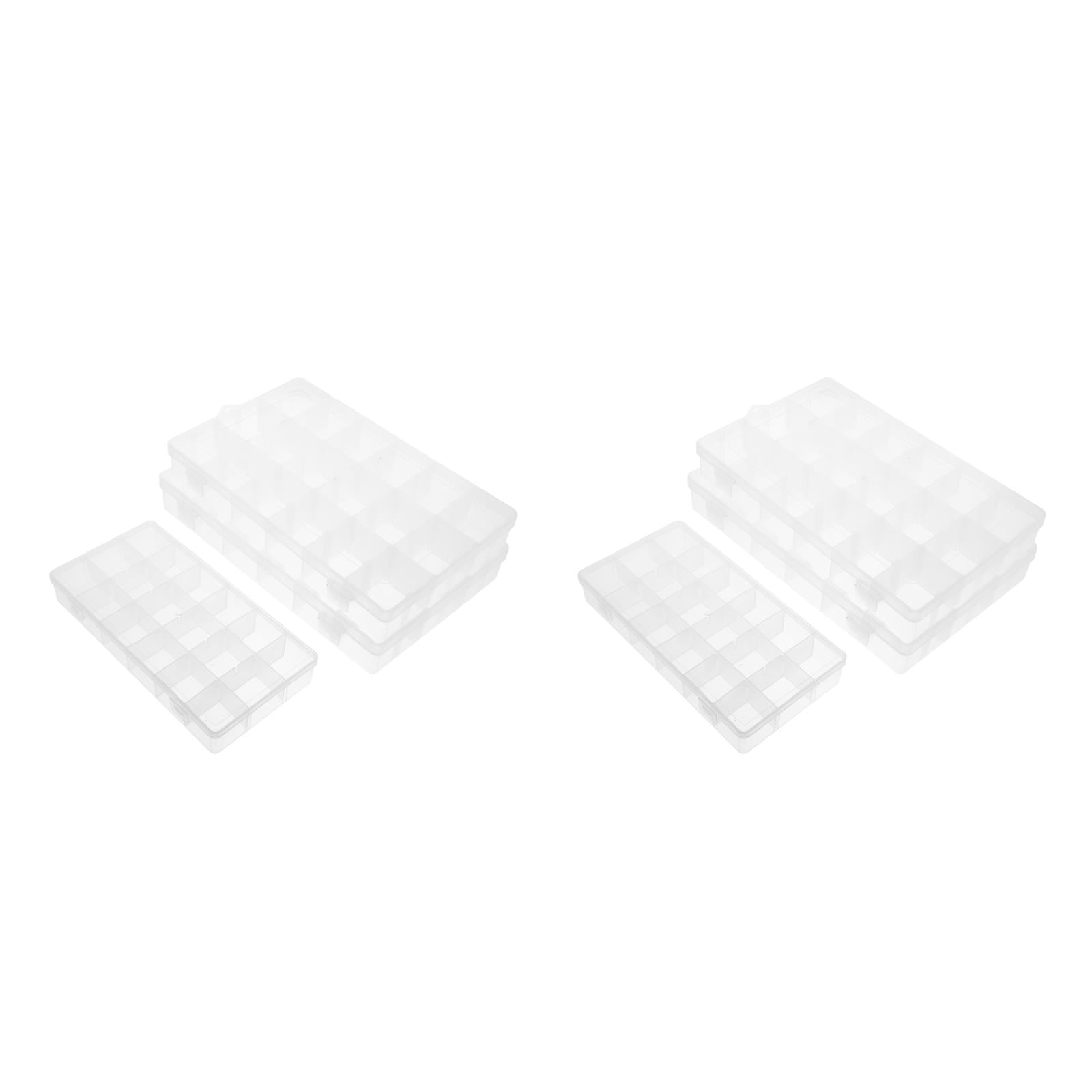 OUNONA 6 Pcs Detachable Grids Storage Box Multifunctional Storage ...