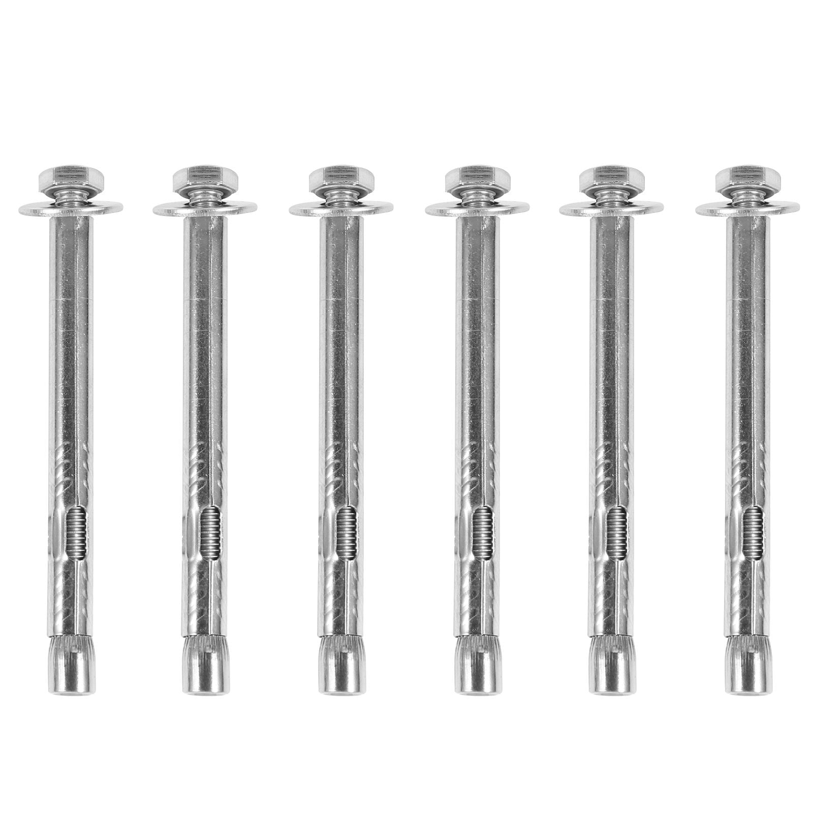 OUNONA 6 Pcs Drywall Anchor Nut and Bolt Assortment Sleeve Indoor ...