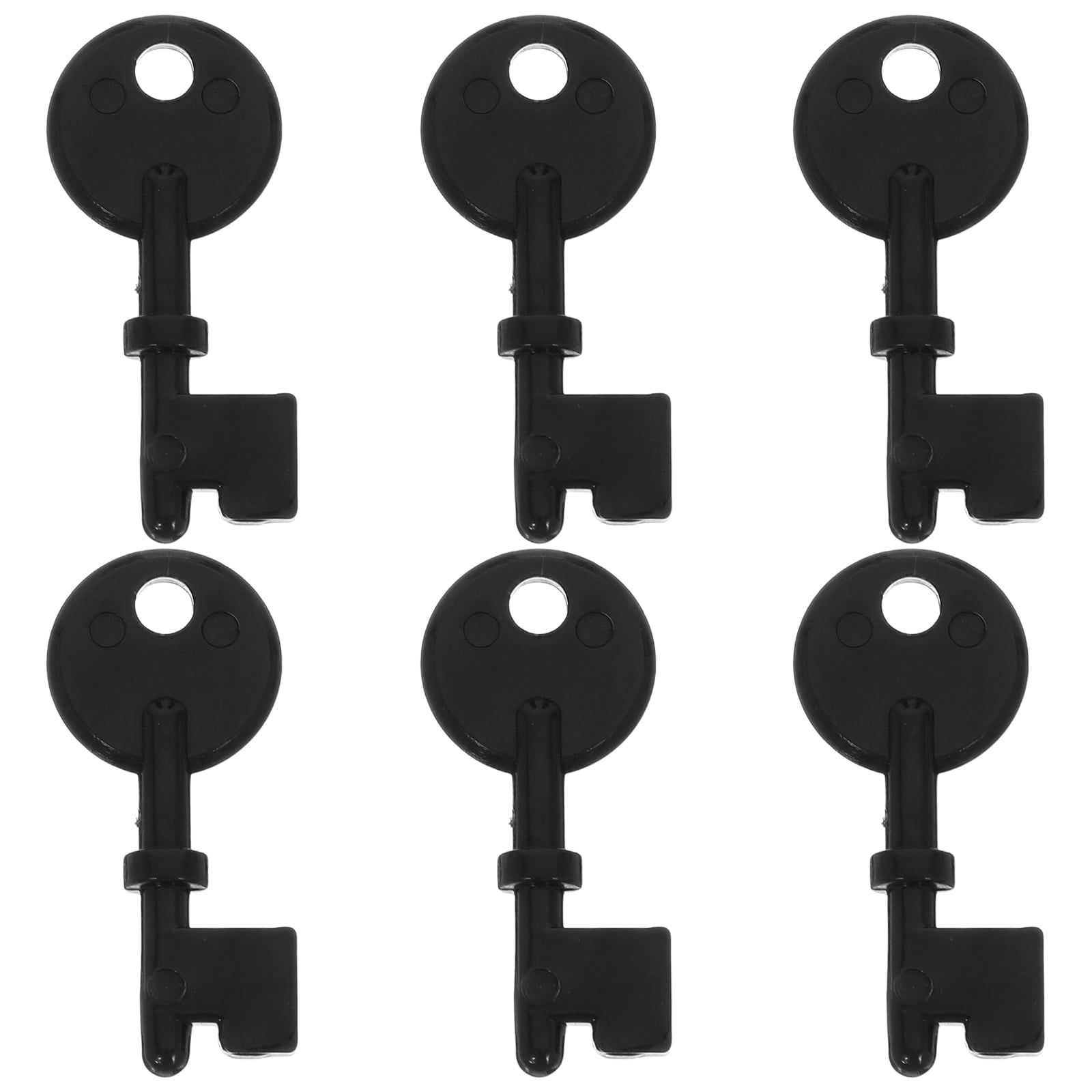Tineasur Emergency Button Reset Keys Durable Plastic for Commercial - Black 6Pcs - Walmart.com