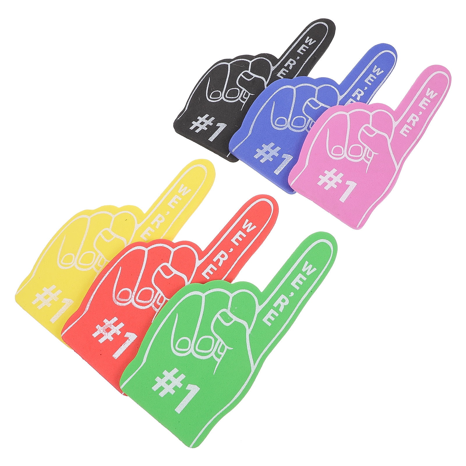 OUNONA Foam Hand Cheerleading Finger for Parties EVA Material Assorted ...