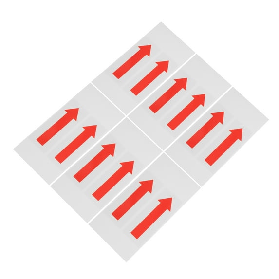 OUNONA 6 Pcs Indicating Direction Arrow Sticker Prompt Decal Canister ...