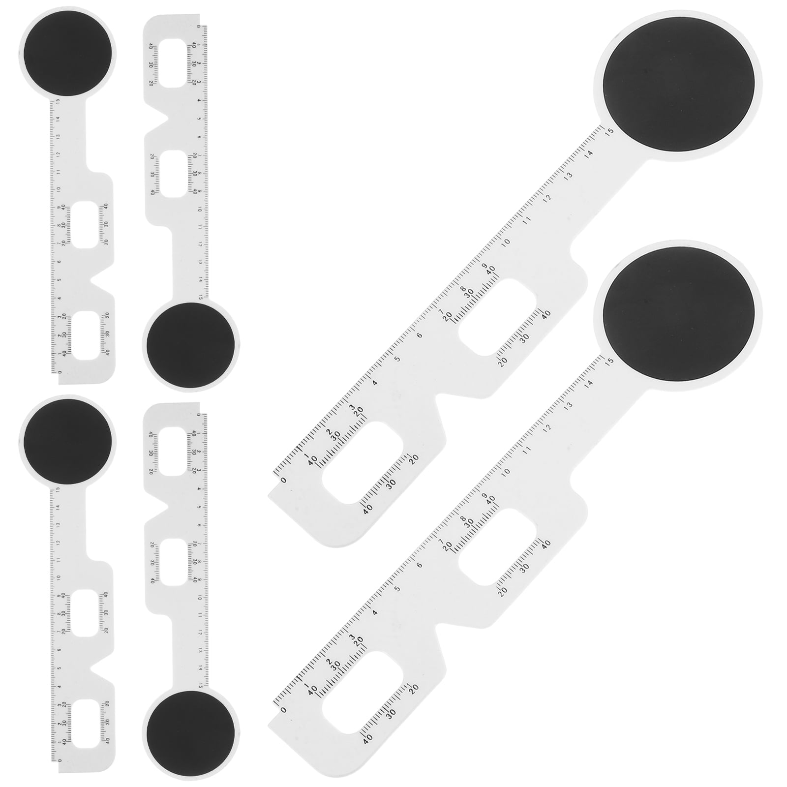 OUNONA 6 Pcs Pd Rulers Pupil Measurement Tool Pupil Distance Meter Eye ...