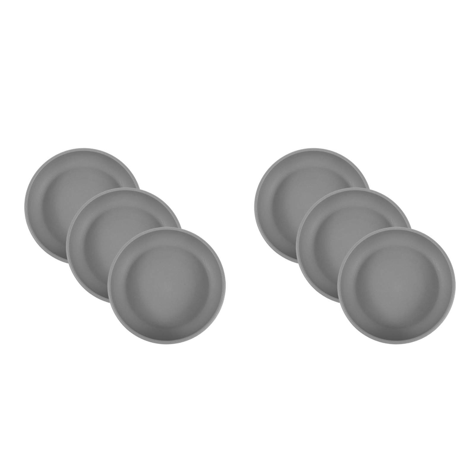 OUNONA 6 Pcs Round Plant Saucer Trays Plastic Flower Pot Saucer Pallets ...