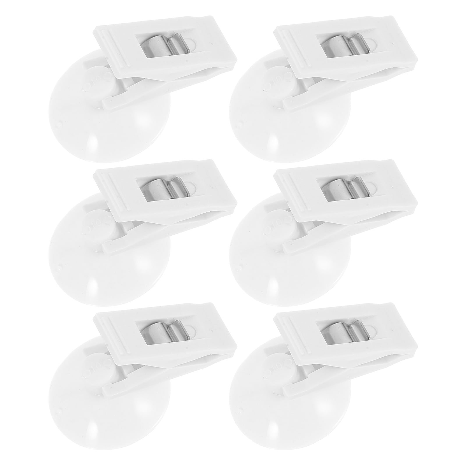 OUNONA 6 Pcs Suction Clips for Hanging Chest Button Decoration ...