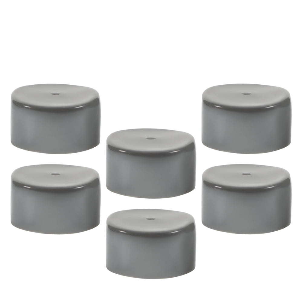 OUNONA 6 Pcs Trailer Axle Dust Caps Hub Wheel Bearing Cable Vents Grey ...