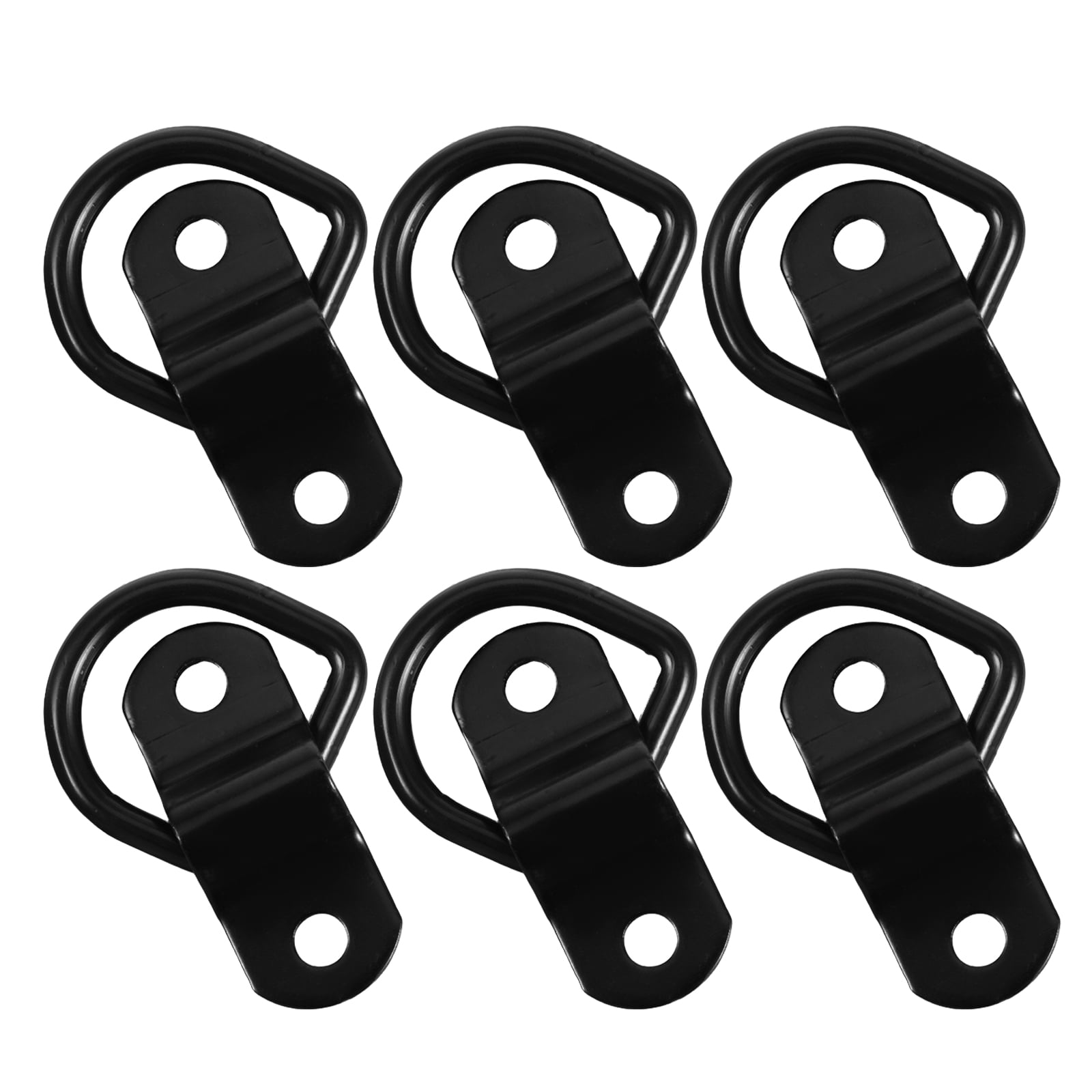 OUNONA 6 Set D Rings Tie Down Anchors Hook with Screws for Truck Bed ...