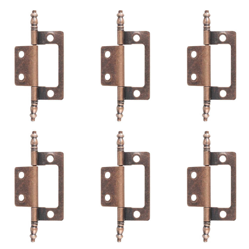OUNONA 6 Sets Hr Cabinet Door Hinge Metal Hinges Furniture Fittings ...