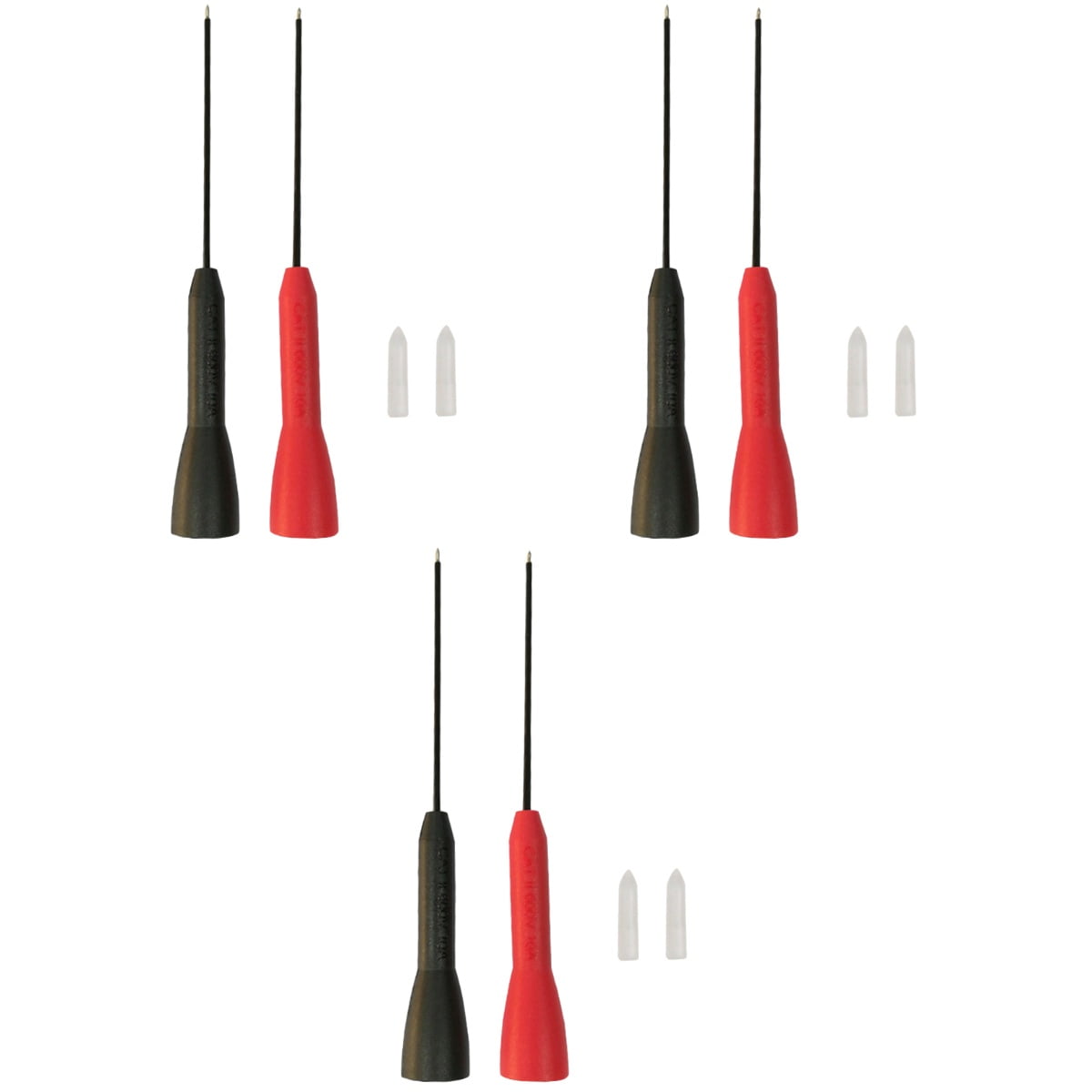 OUNONA 6 pcs 2mm Jack Test Lead Probe Test Needle Multimeter Test ...