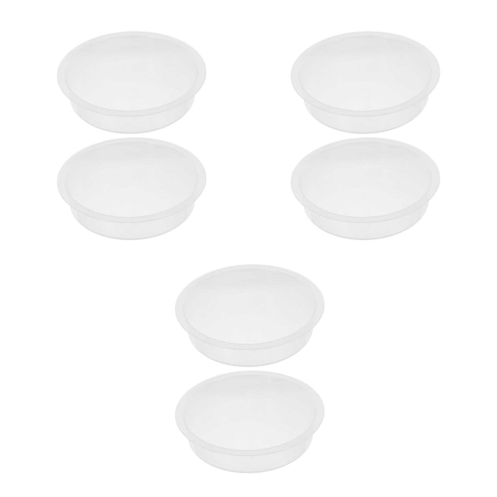 OUNONA 6 pcs Bird Water Bowls Replacement Bird Bath Bowls Plastic Bird ...