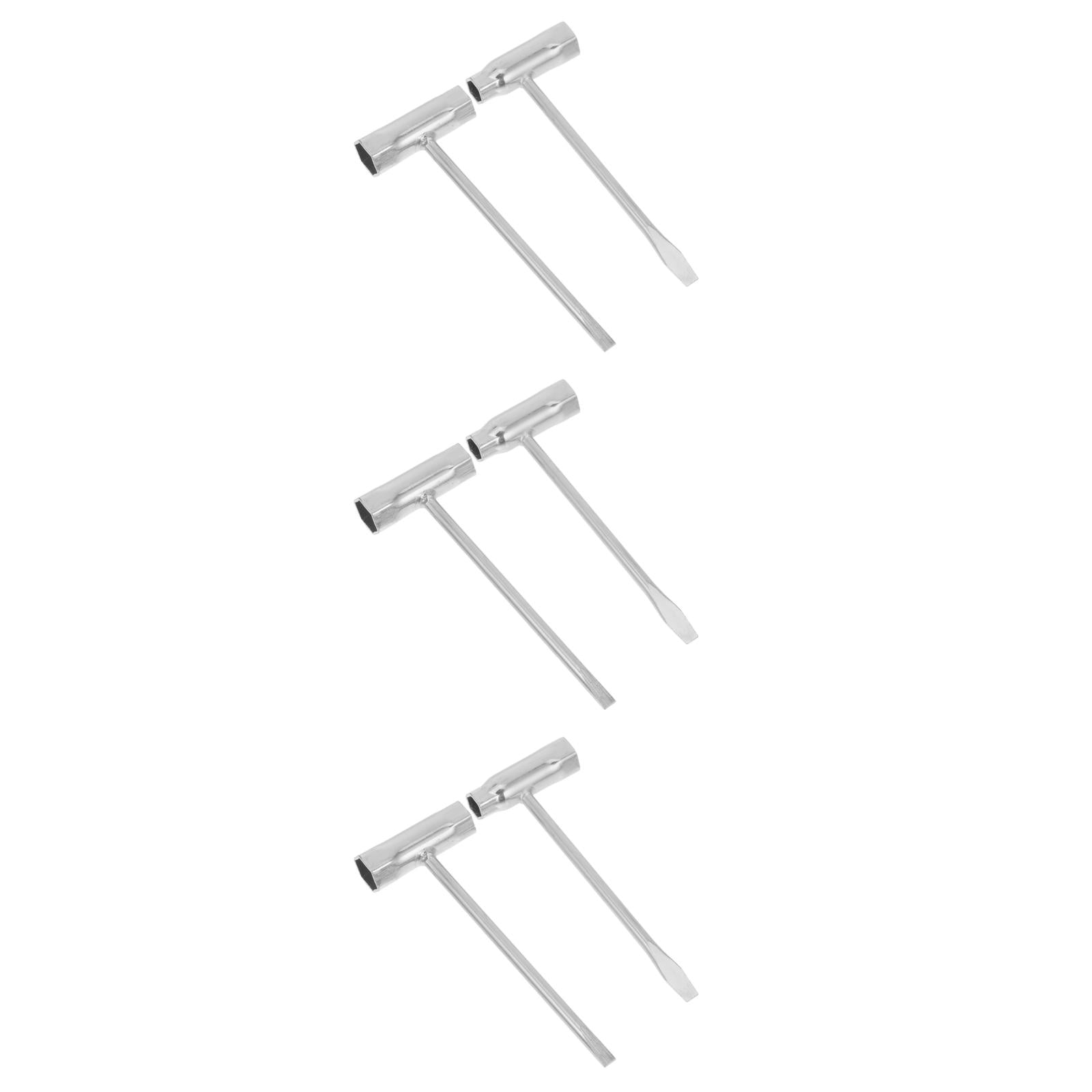 OUNONA 6 pcs Chainsaw Scrench Tool T-Wrench Spanner Spark Plug Wrench ...