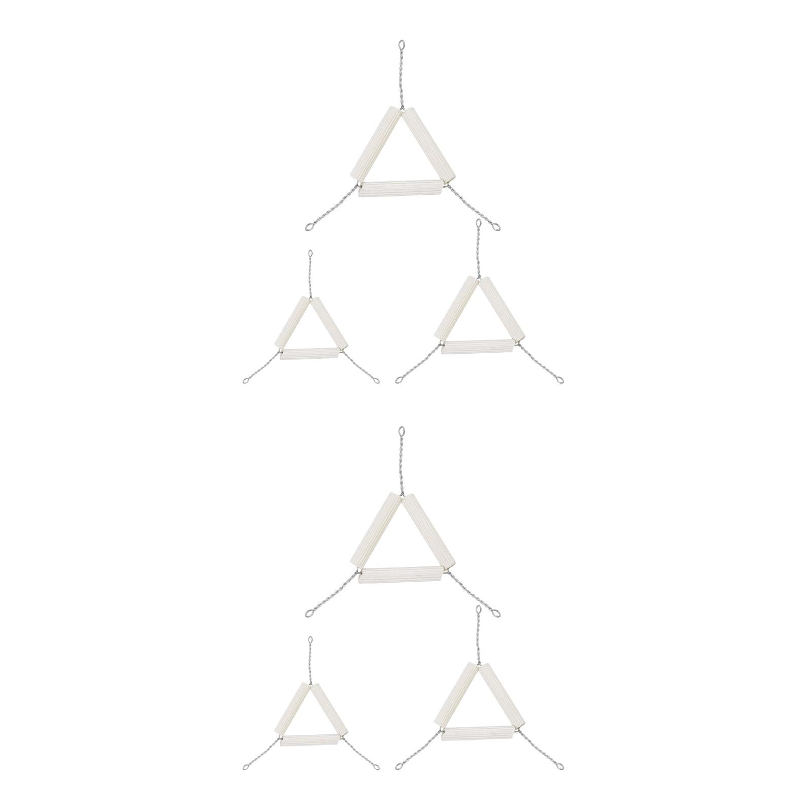 OUNONA 6 pcs Crucible Holders Labs Triangle Crucible Rack Crucible ...