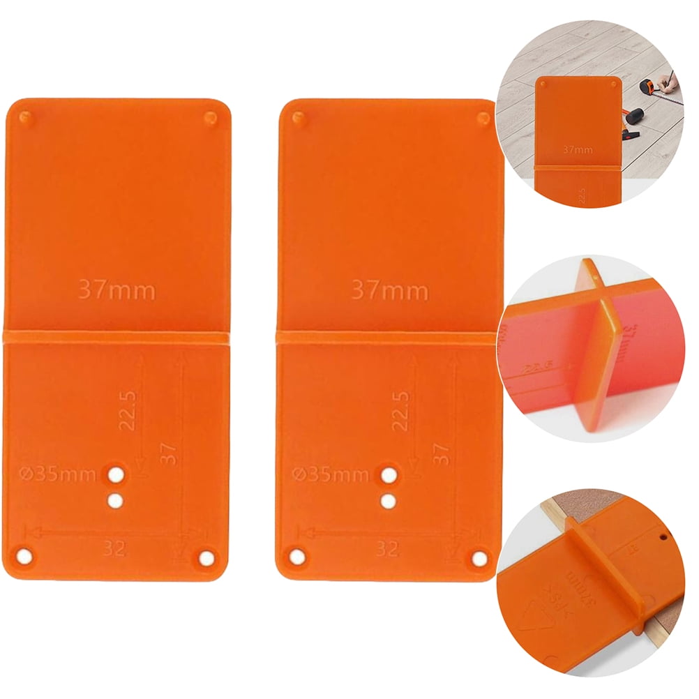 OUNONA 6 pcs Drilling Positioning Plates Hinge Woodworking Tools ...