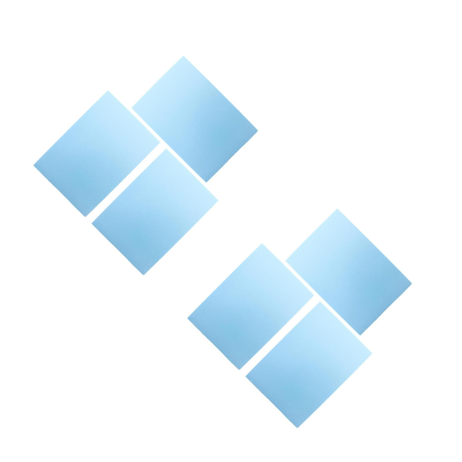 OUNONA 6 pcs High Density Craft Foam Blocks for Miniature Scenery and ...