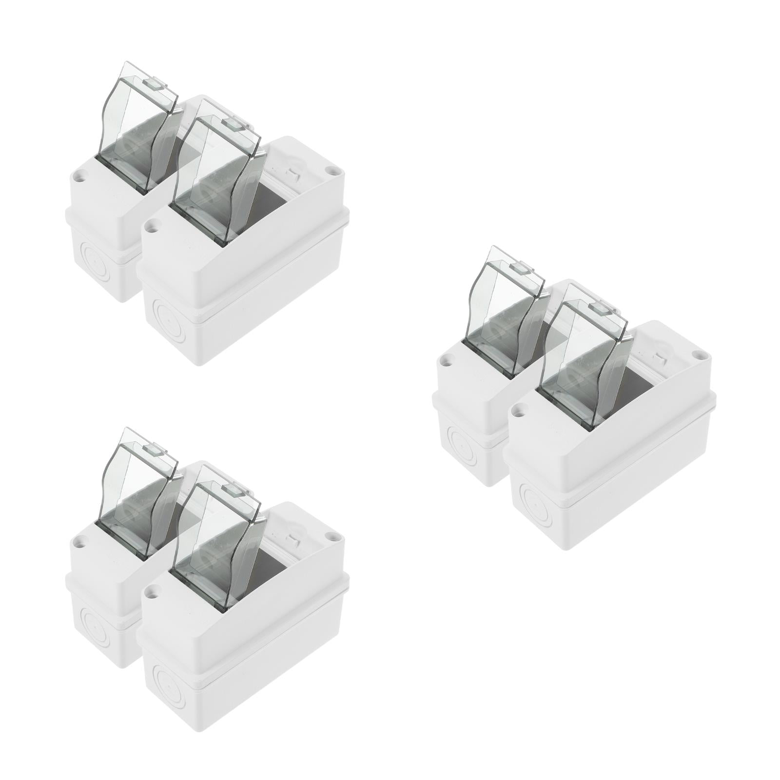 OUNONA 6 pcs Junction Boxes Power Distribution Protection Box Electric ...