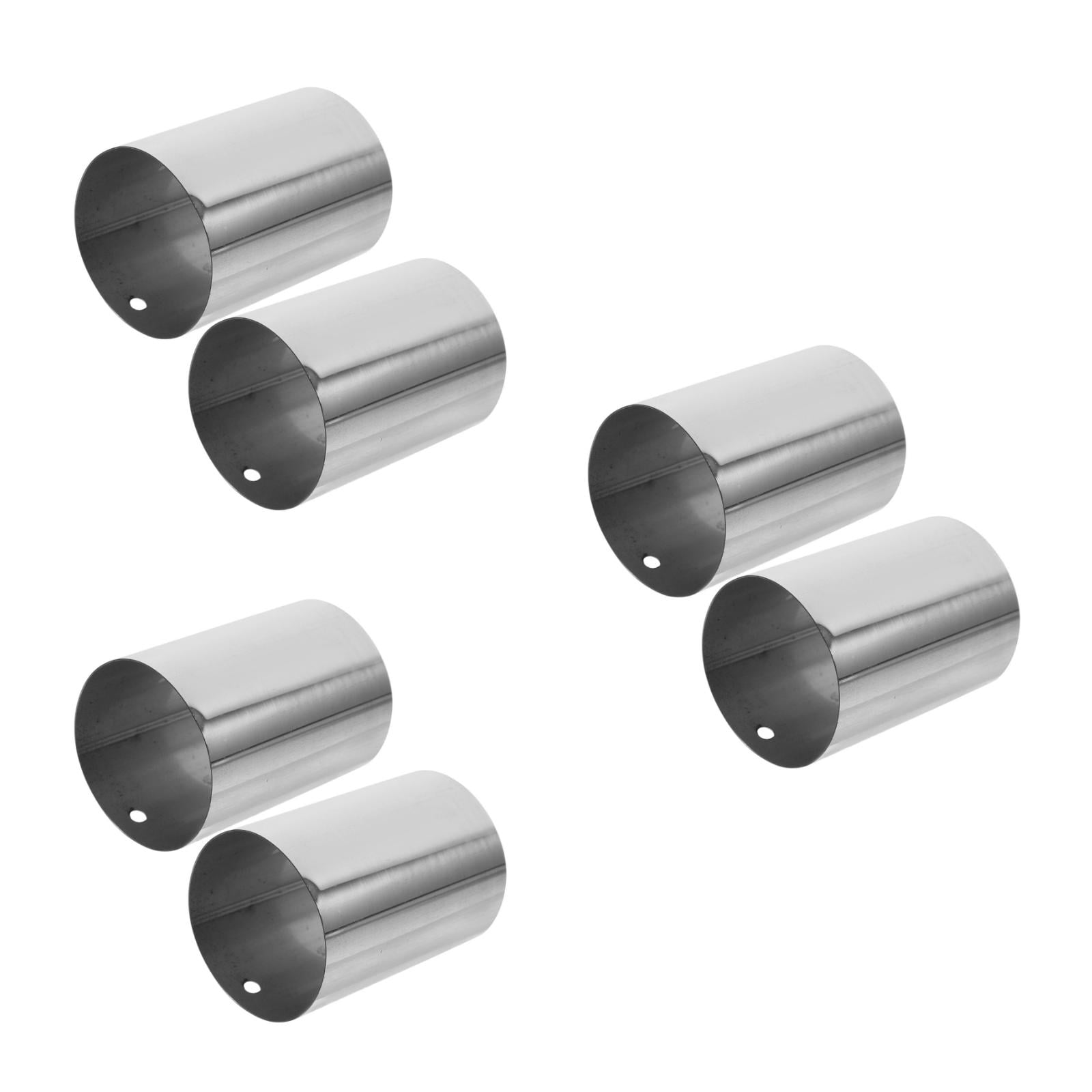 OUNONA 6 pcs Metal Handrail End Cap Metal Stair End Sealing Caps For ...