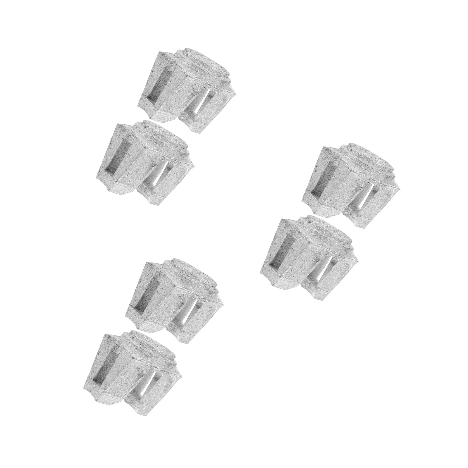 OUNONA WORGEOUS 6 pcs Scaffold Fixed Adapter with Replaceable Lock Part ...