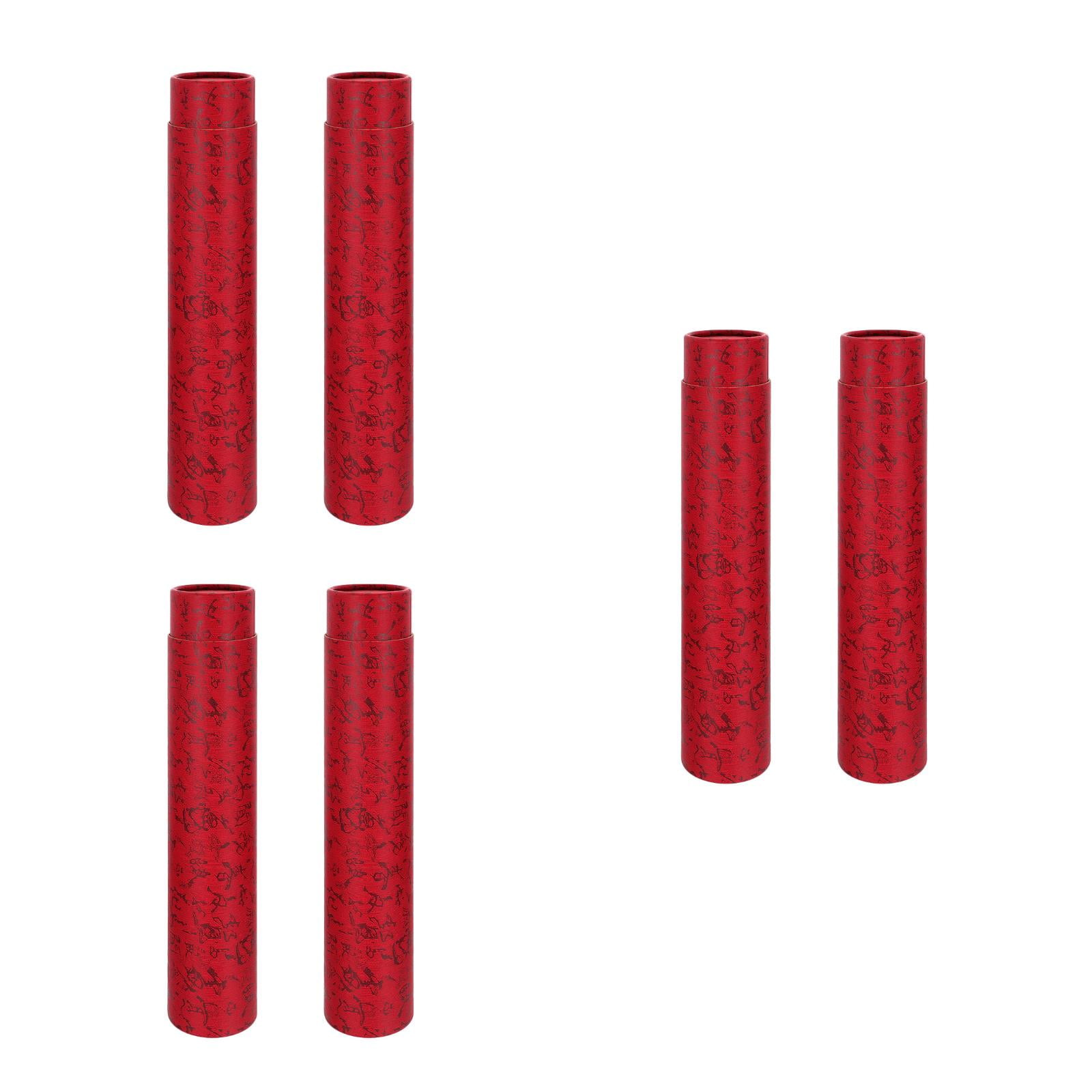 OUNONA 6 pcs Scroll Calligraphy Work Collection Box Picture Scroll ...