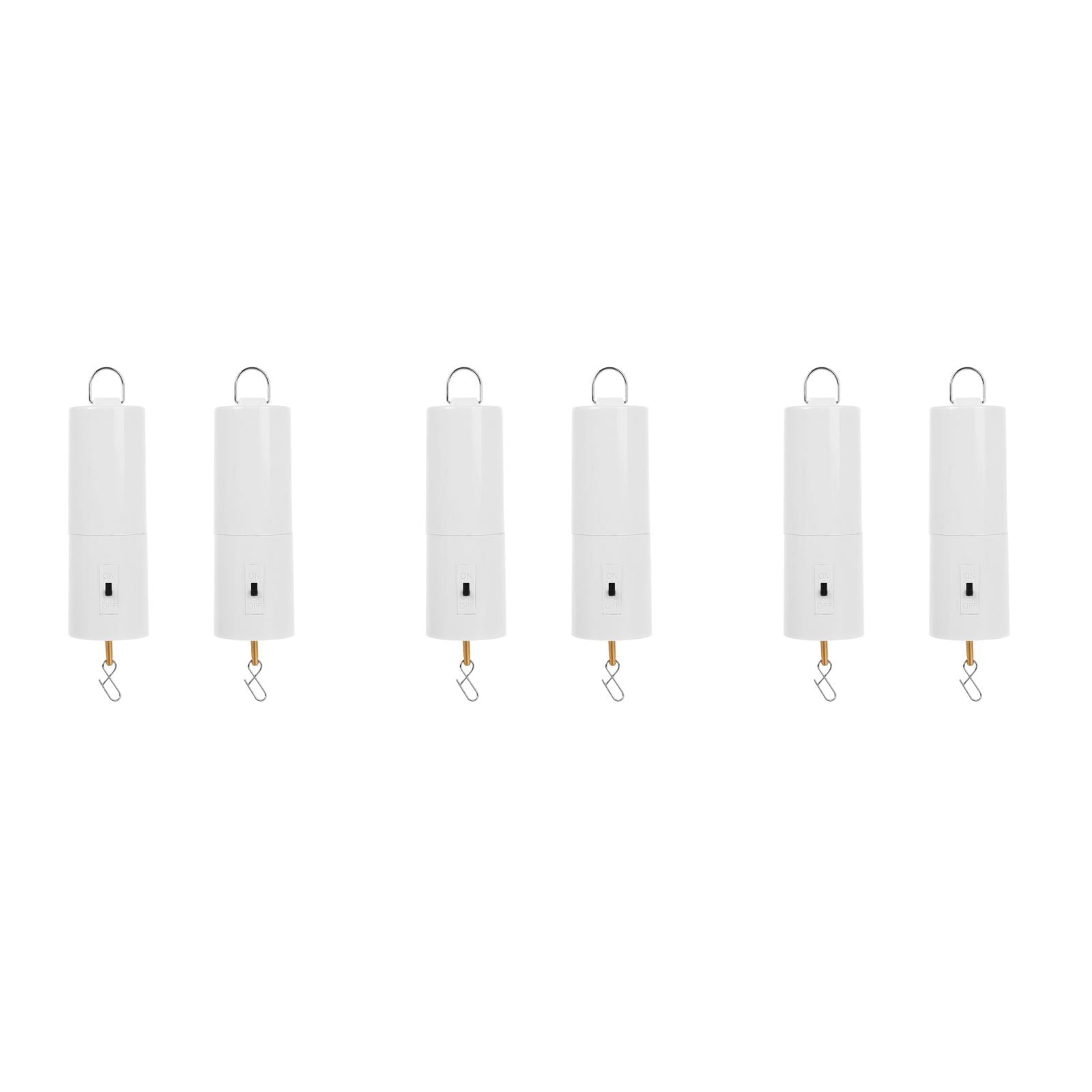 OUNONA 6 pcs Wind Motor For Hanging Display Battery Operated Rotating ...