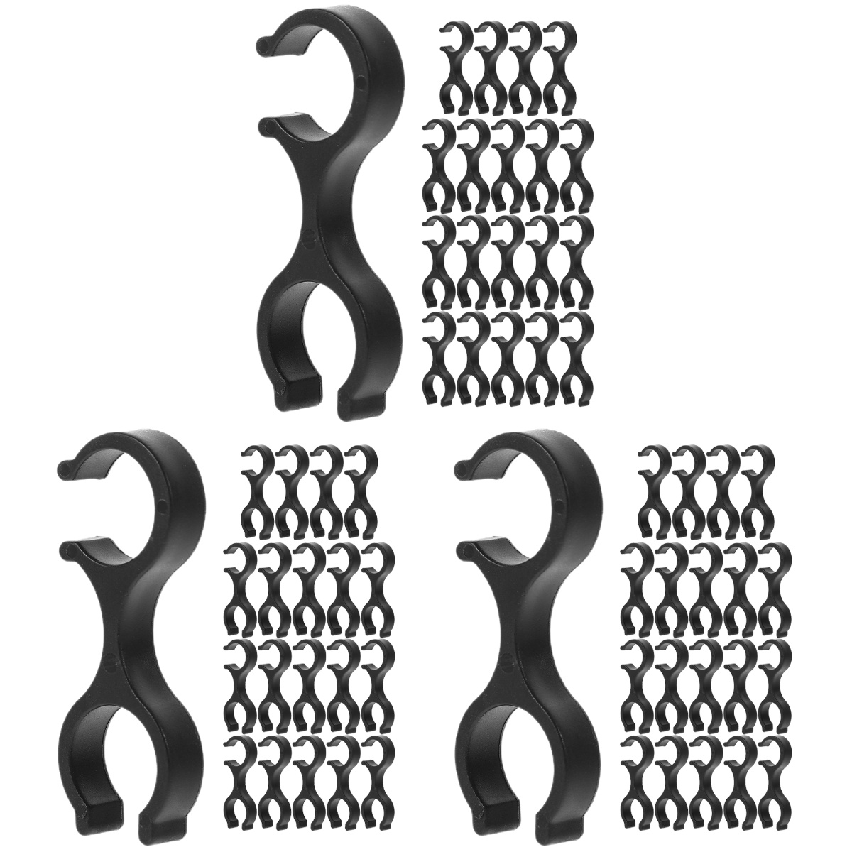 OUNONA 60 Pcs Walking Cane Clip Climbing Cane Clip Trekking Pole ...