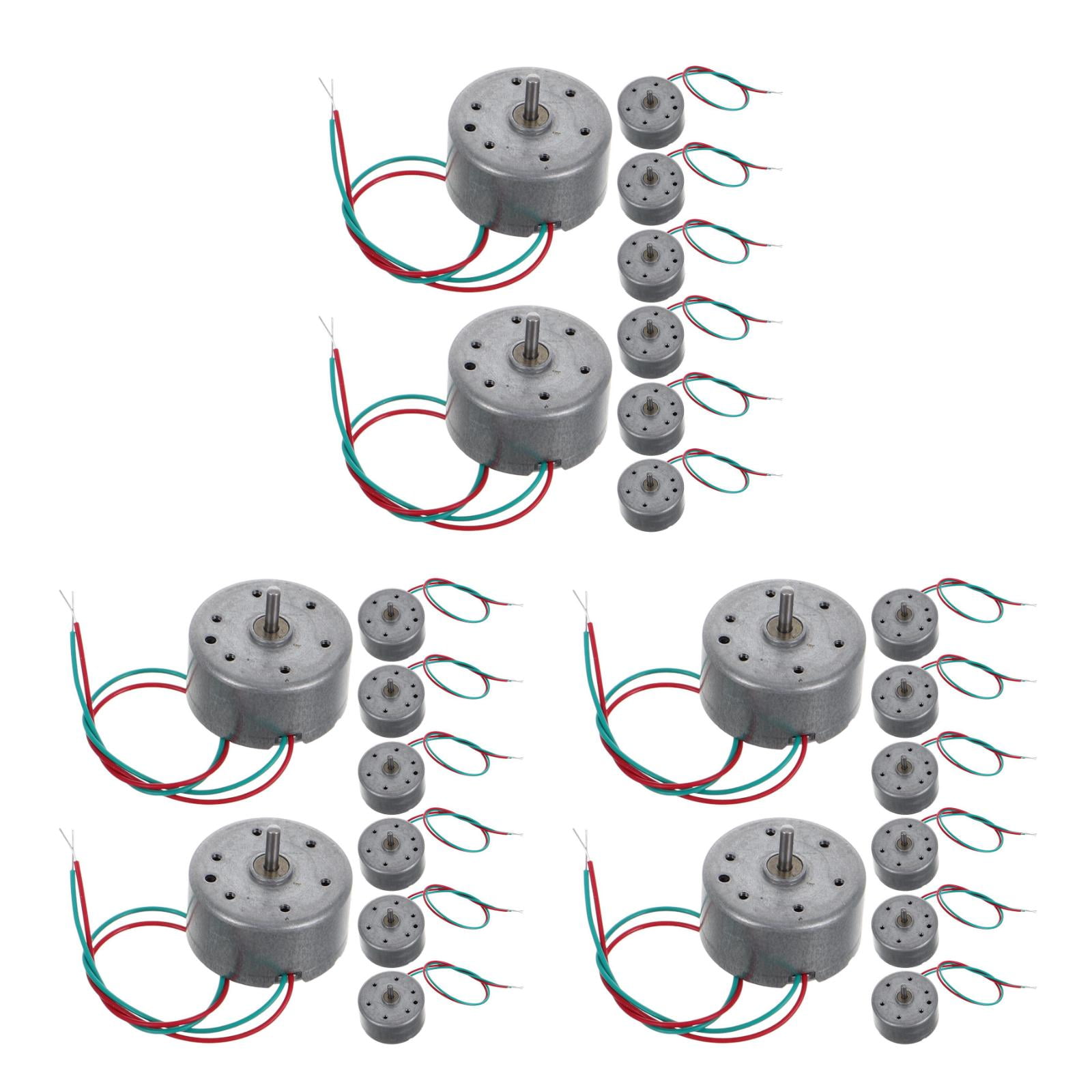 OUNONA 60 pcs Electric Motor Small Electric Motor Motors With Cables ...