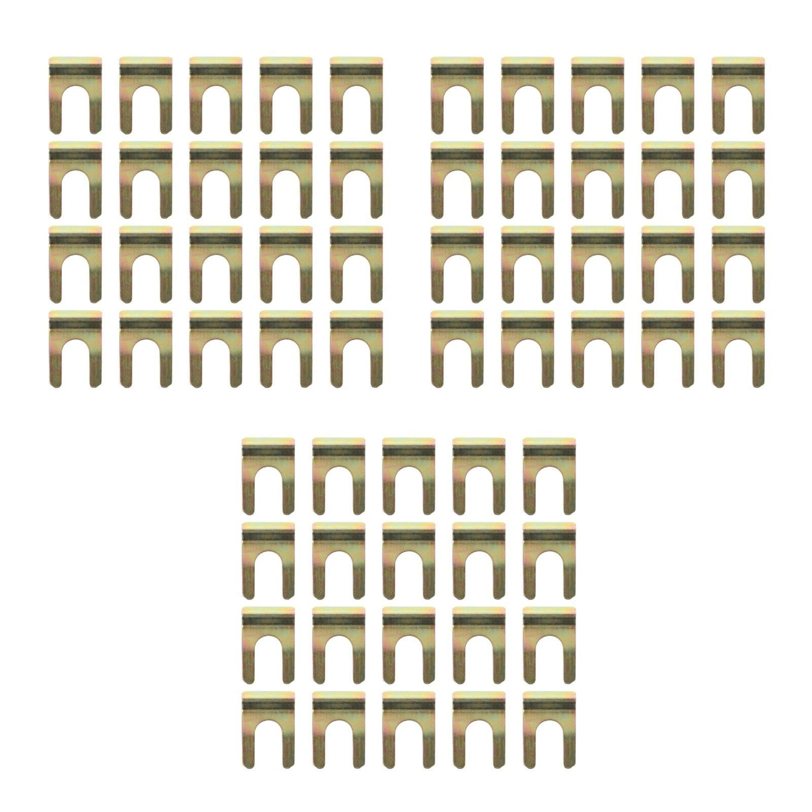 OUNONA 60 pcs Positioning Retaining Clip Line Fixing Clip Iron ...