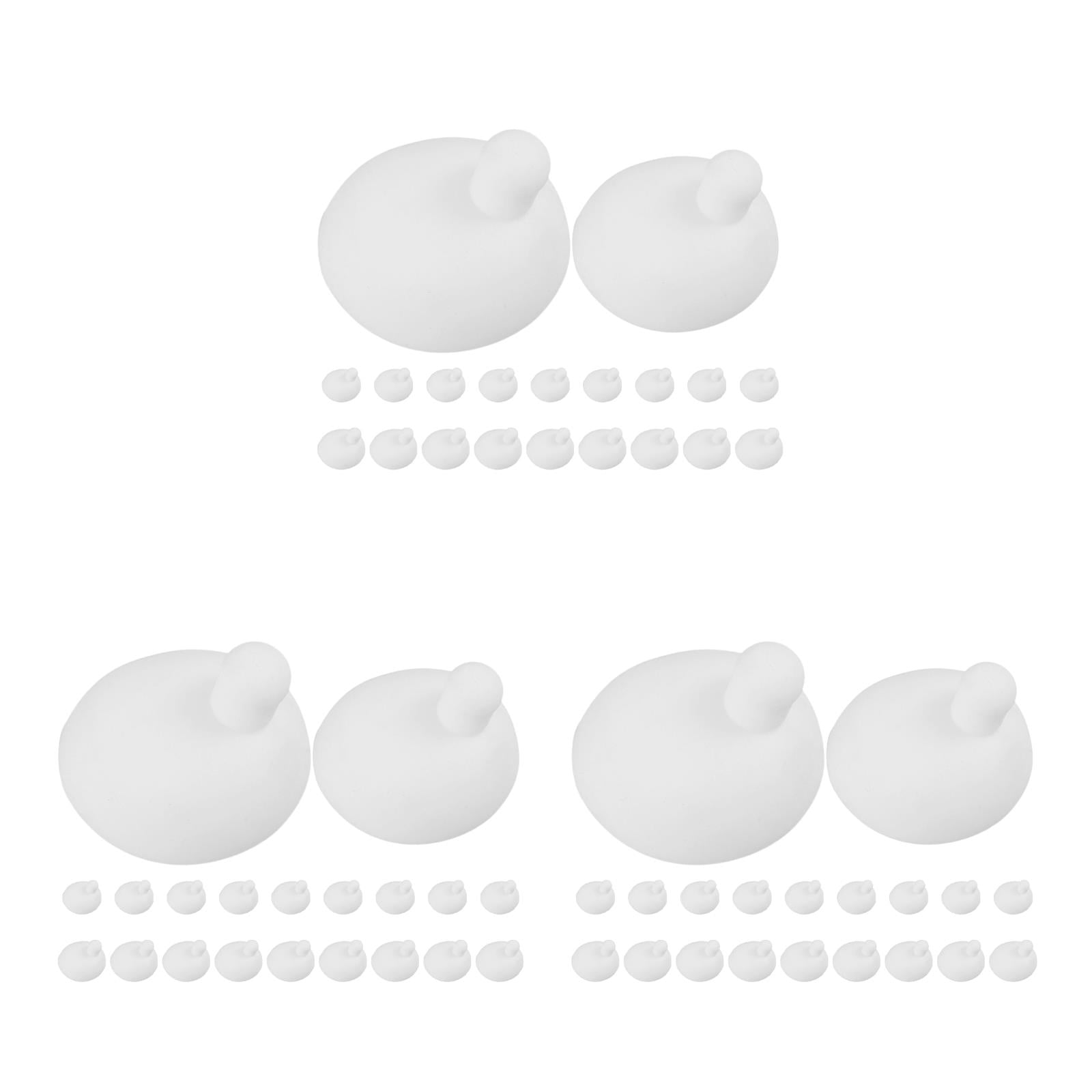 OUNONA WORGEOUS 60 pcs Silicone Bubbles for DIY Doll Accessories ...