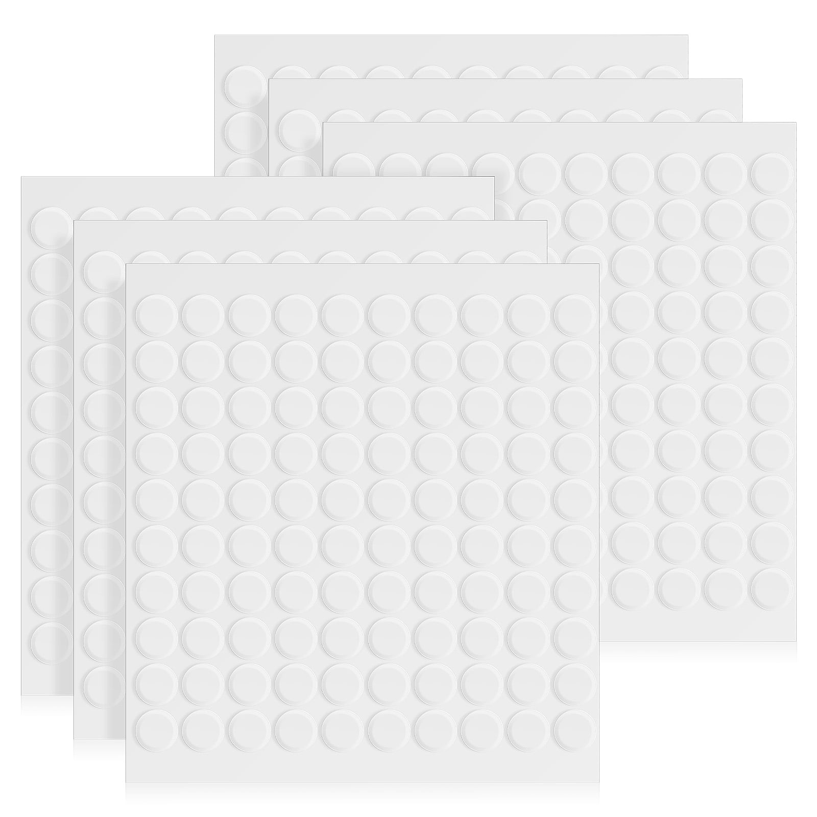Homoyoyo Strong Hold Double Sided Sticky Dots Clear 600Pcs - Walmart.com