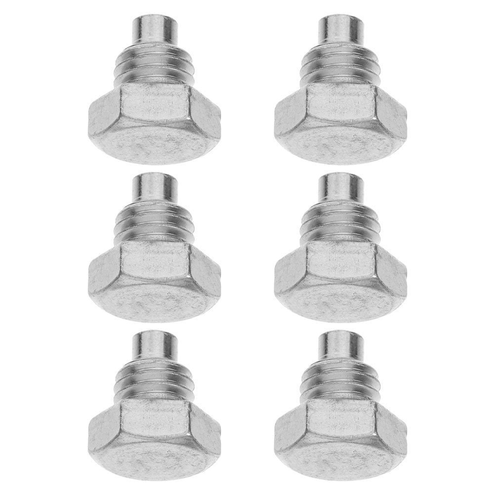 OUNONA 6Pcs Horizontal Jack Retaining Screws Metal Replacement Parts ...